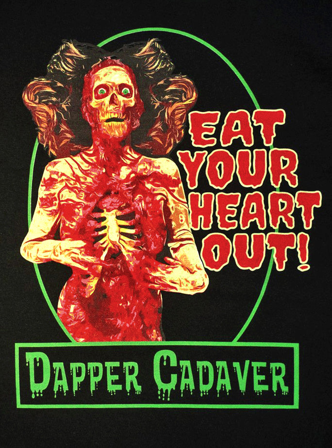 Dapper Cadaver - Eat Your Heart Out T-Shirt – Dapper Cadaver Props