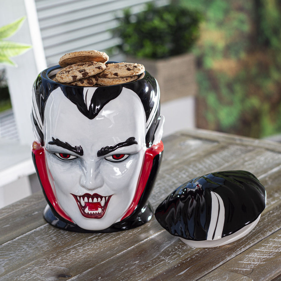 Dracula Ceramic Cookie Jar – Dapper Cadaver Props
