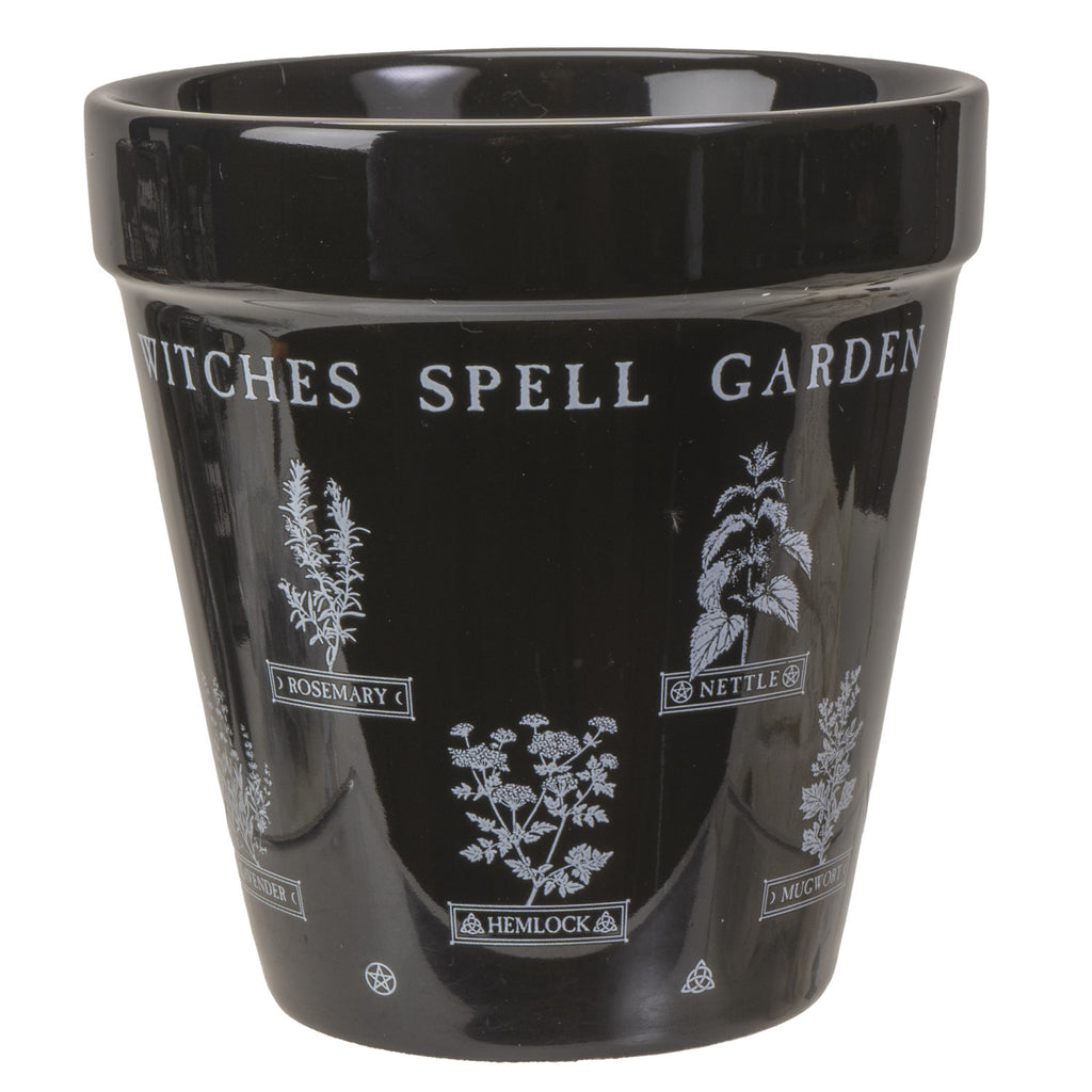 Witches Spell Garden Plant Pot – Dapper Cadaver Props