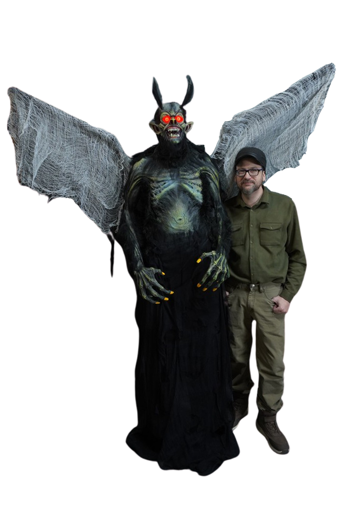 Giant Mothman Character Prop – Dapper Cadaver Props