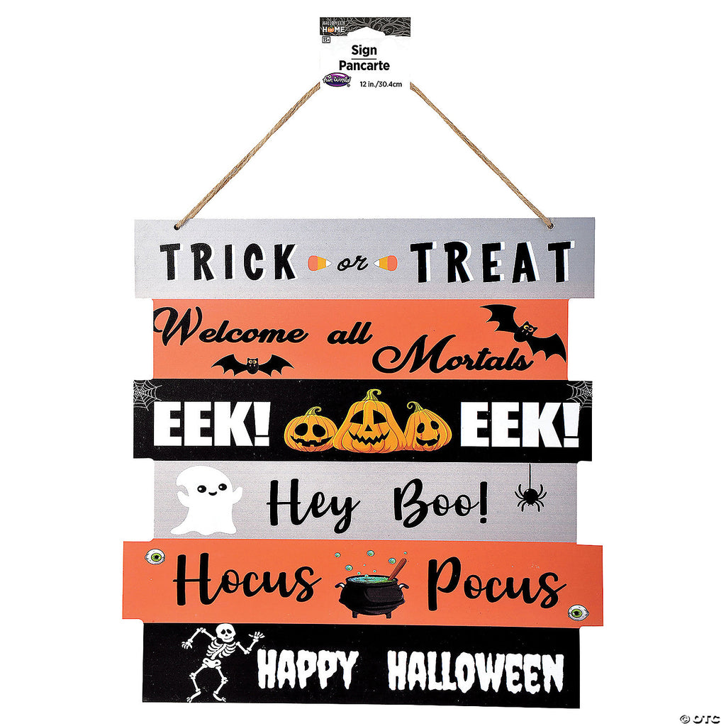 Halloween Wood Sign with Hocus Pocus – Dapper Cadaver Props