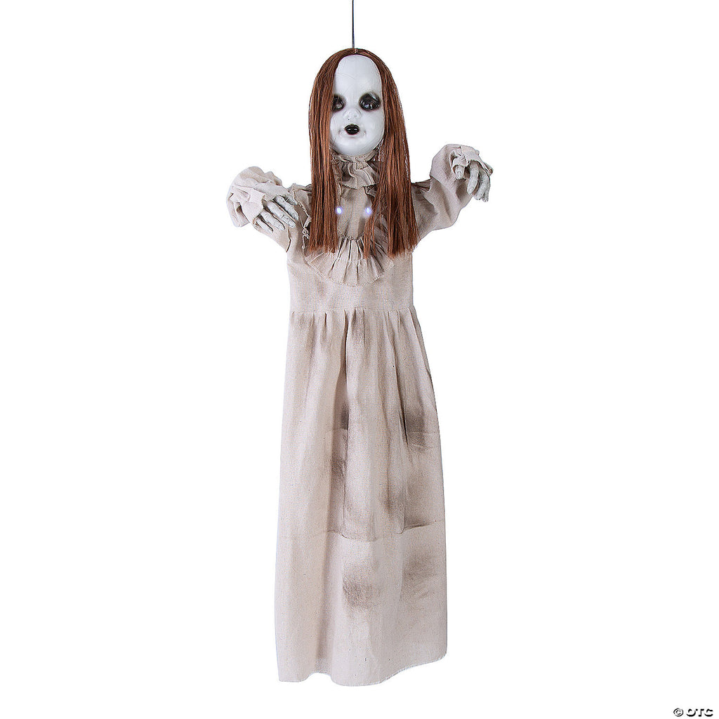 3 Ft Ghost Girl with Floating Head Decoration – Dapper Cadaver Props