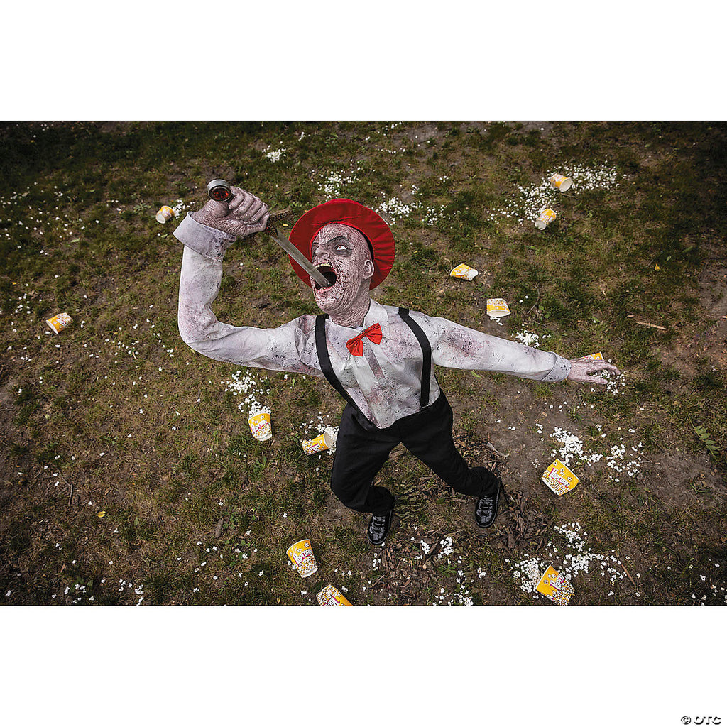 Tall Sword Swallower Animated Prop – Dapper Cadaver Props