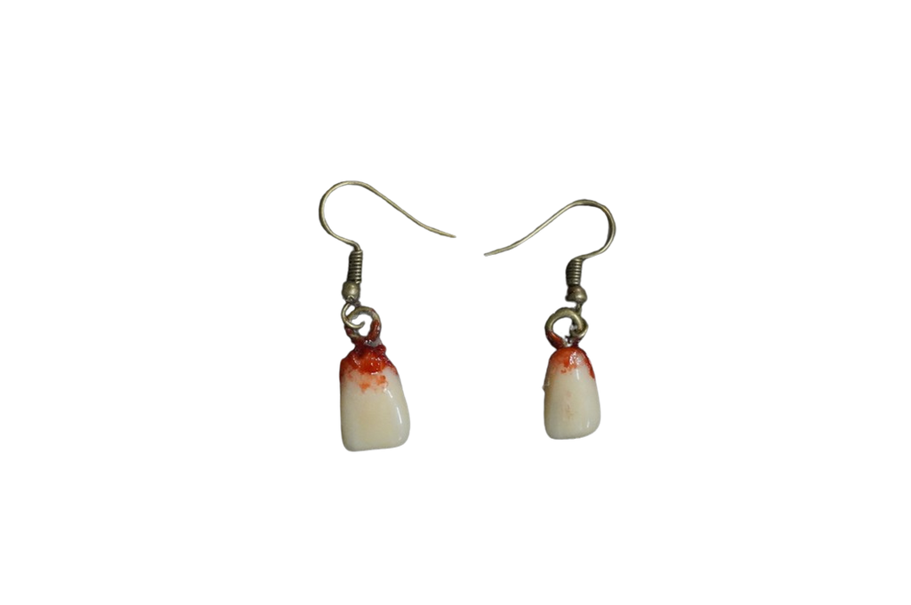 Teeth Earrings – Dapper Cadaver Props