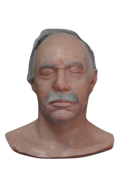 Ben Head with Mustache – Dapper Cadaver Props