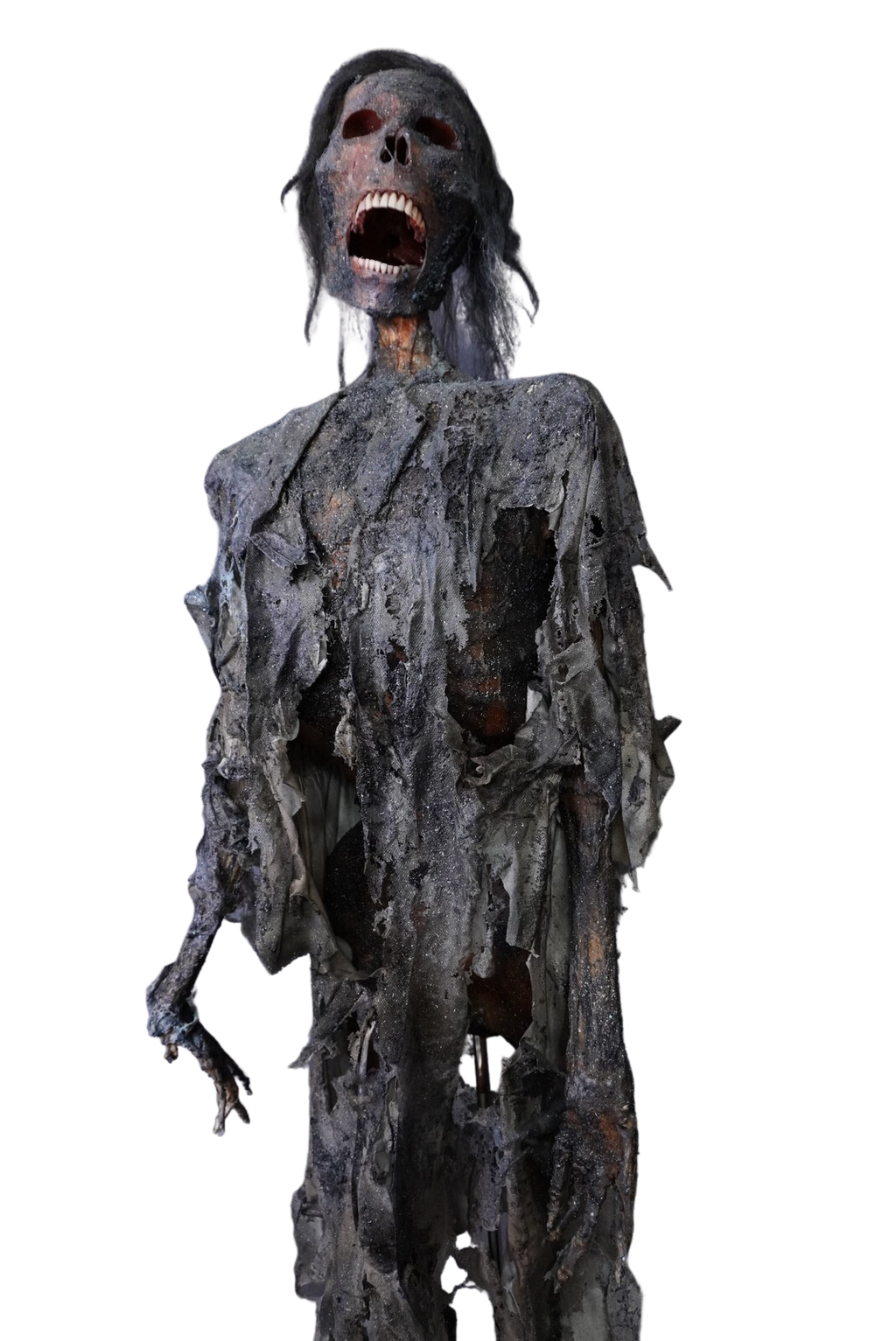Burnt Mummy with Clothes – Dapper Cadaver Props