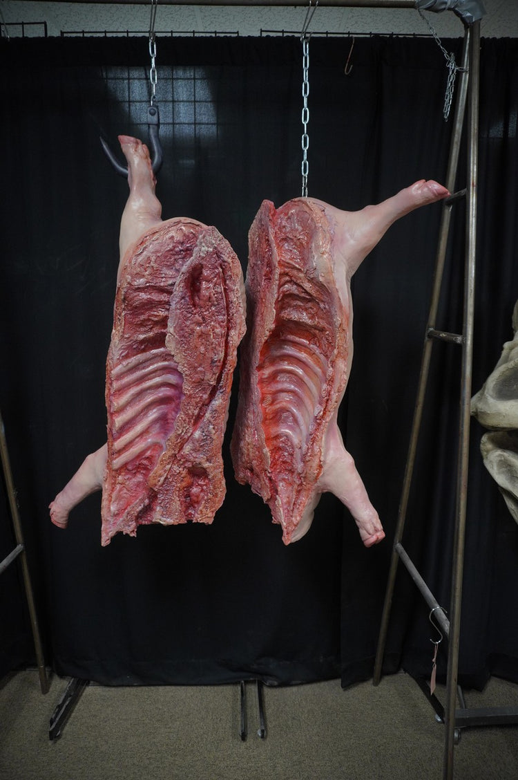 Hanging Side of Pork - Headless – Dapper Cadaver Props