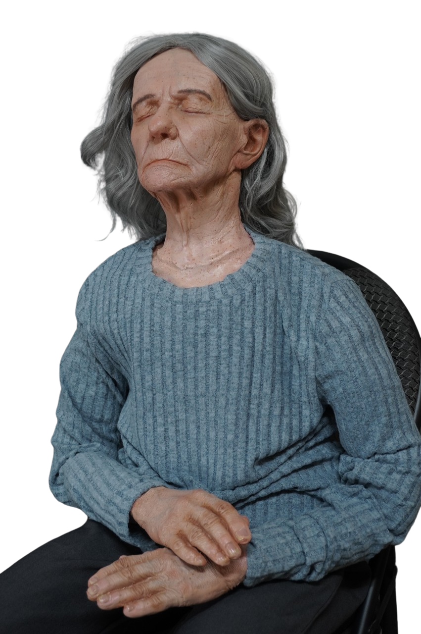 Elderly Agnes Full Dummy – Dapper Cadaver Props