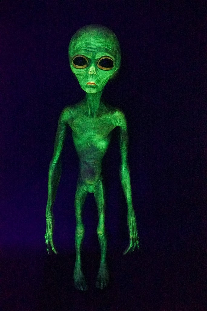 Glowing Alien Visitor Prop – Dapper Cadaver Props
