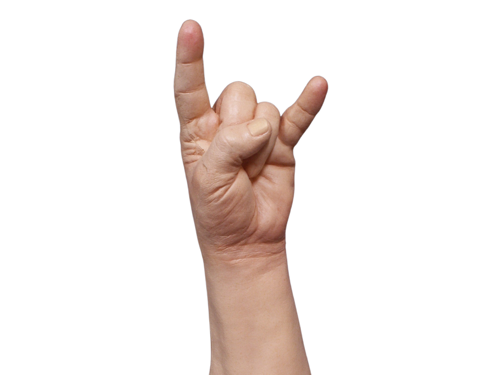 Sign of the Horns Hand – Dapper Cadaver Props