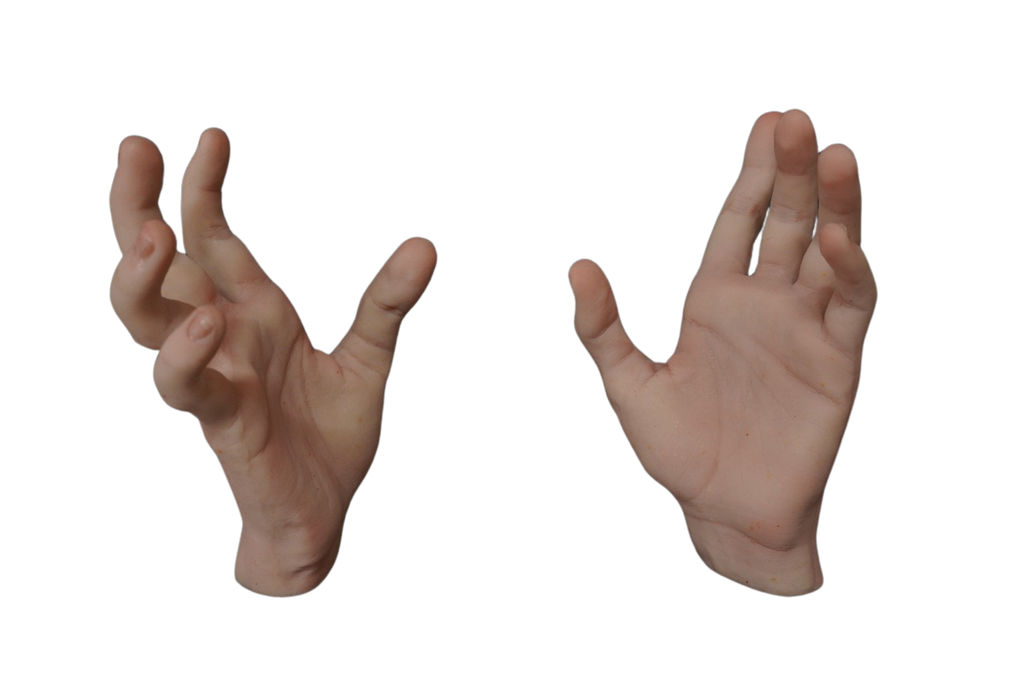 Poseable Silicone Slender Hands – Dapper Cadaver Props