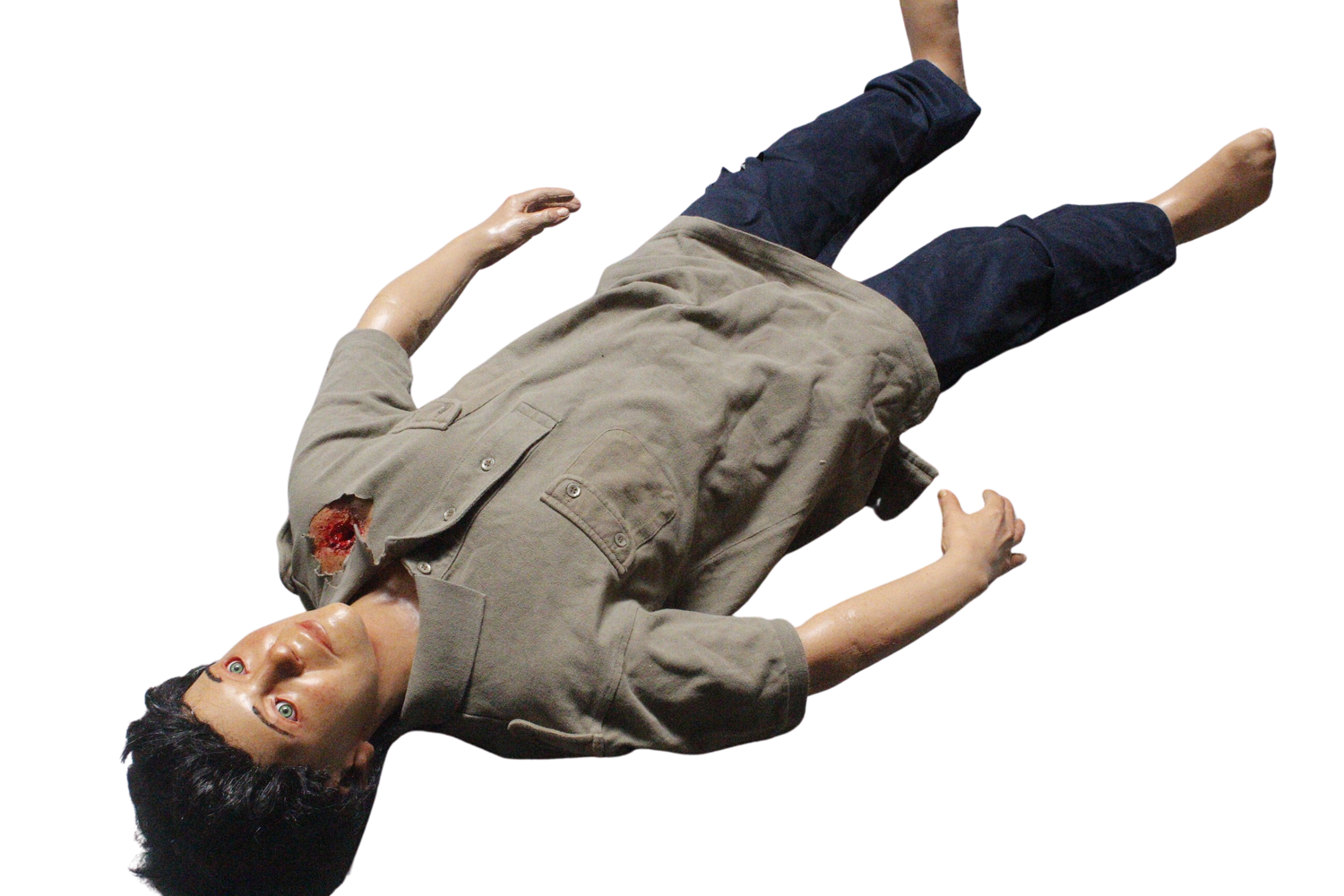 Dura Child Body Prop with Gunshot Wounds – Dapper Cadaver Props