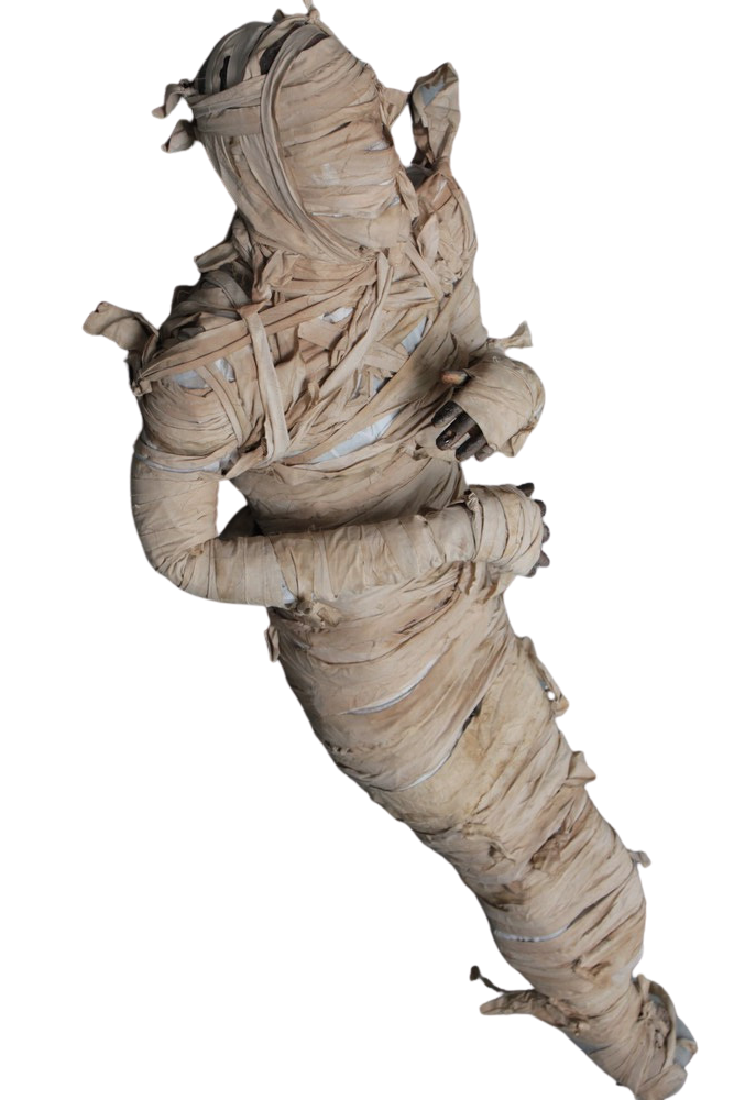 Bandage Mummy Figure Prop – Dapper Cadaver Props