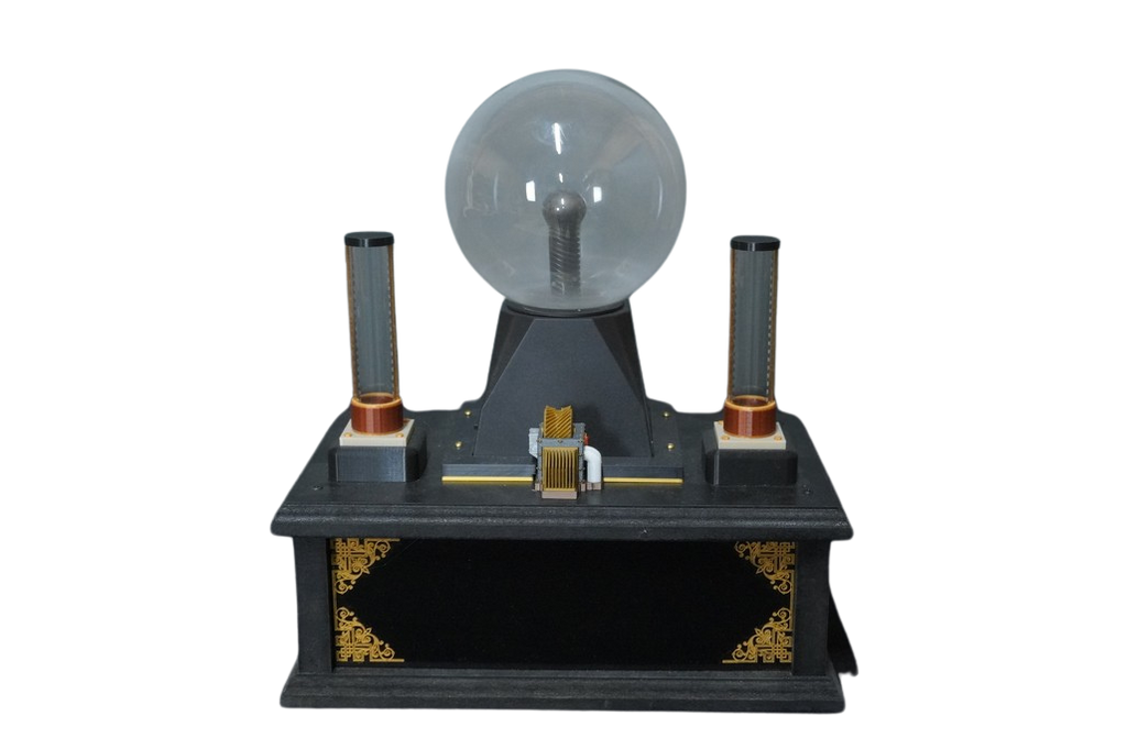 Plasma Globe with Mini Jacobs Ladders – Dapper Cadaver Props