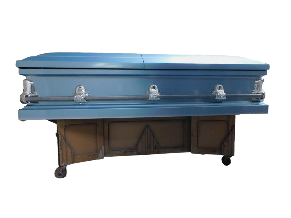 Deco Folding Casket Stand Rental Prop – Dapper Cadaver Props
