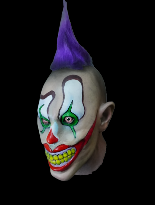 Gutters the Blacklight Clown Head – Dapper Cadaver Props