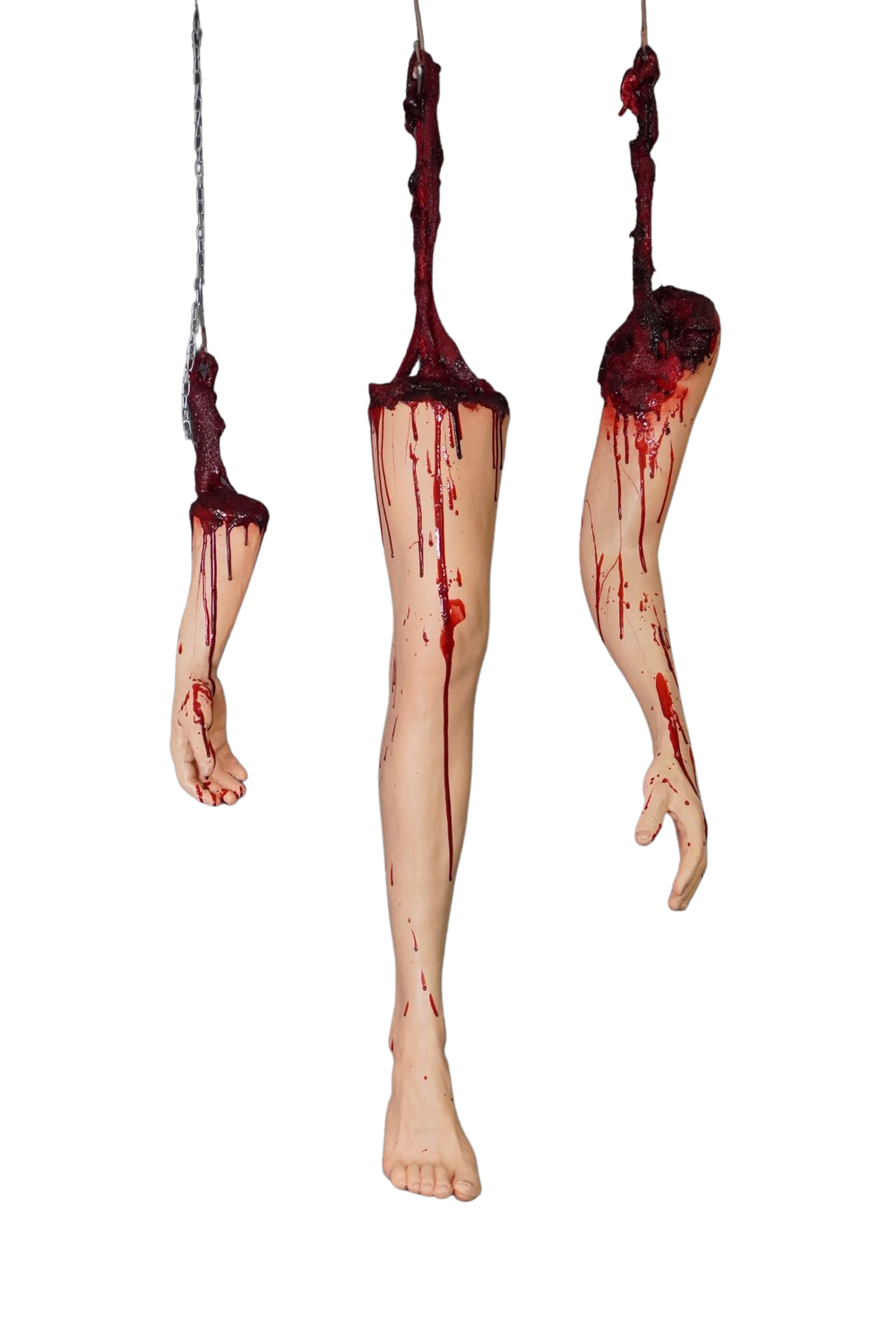 Dangler Bloody Body Part 3 Piece Combo – Dapper Cadaver Props
