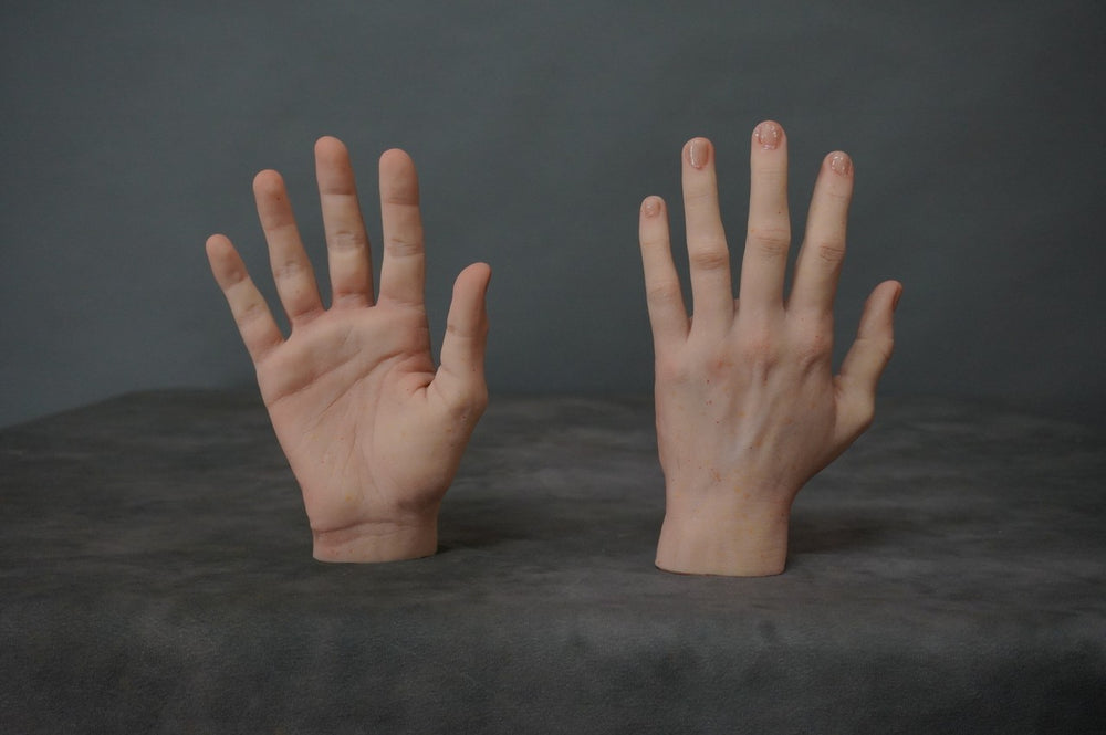 Poseable Silicone Slender Hands Prop – Dapper Cadaver Props