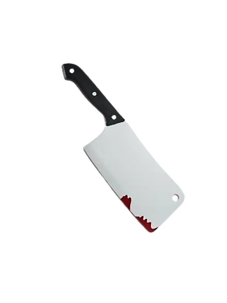 Plastic Cleaver Prop – Dapper Cadaver Props