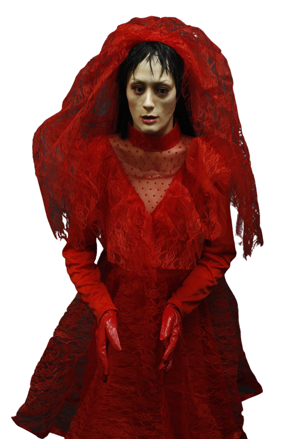 Red Bride Figure – Dapper Cadaver Props