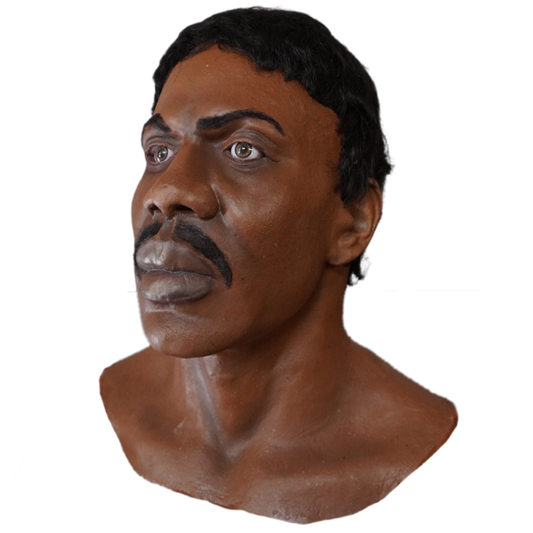 Richard Head with Mustache – Dapper Cadaver Props