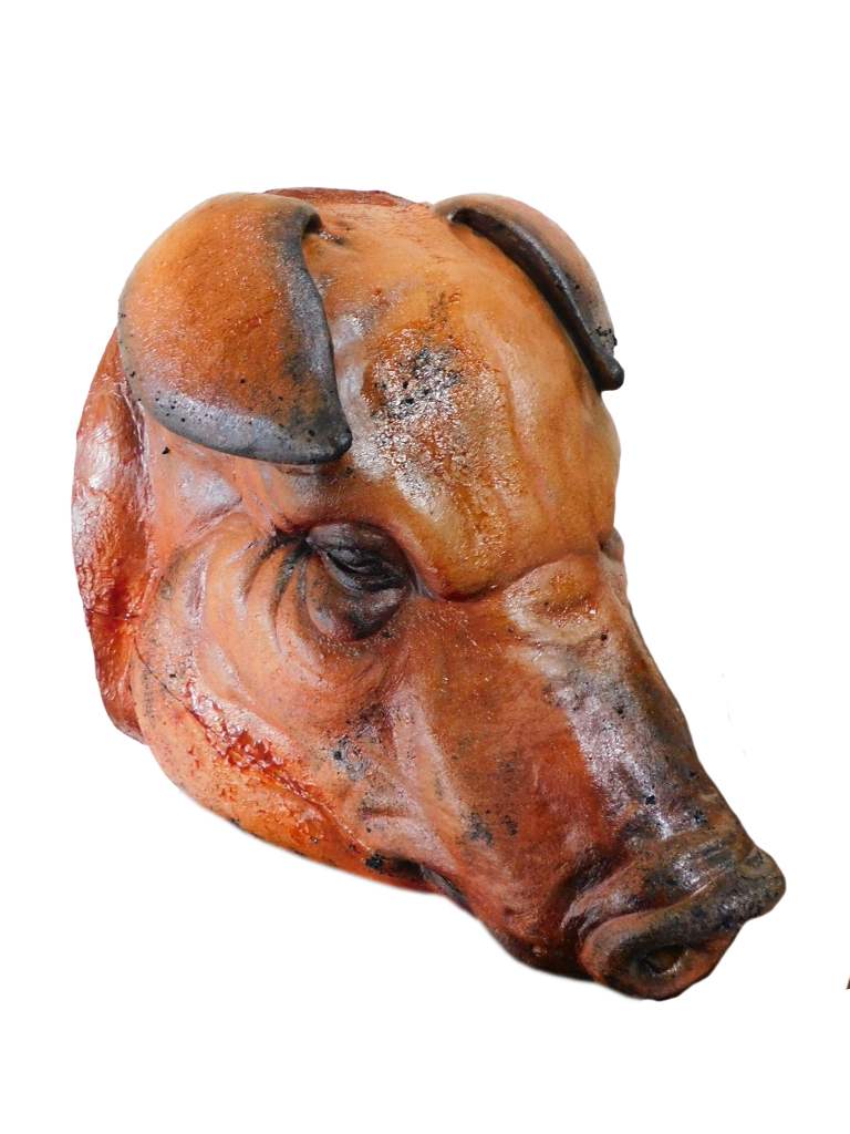 Roast Pig Head Prop – Dapper Cadaver Props