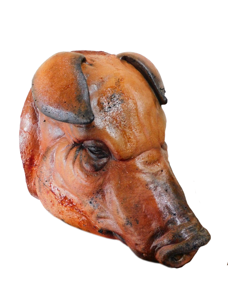 Roast Pig Head Prop – Dapper Cadaver Props