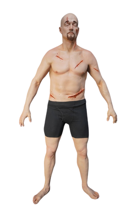 Wounded Corpse Props – Dapper Cadaver Props