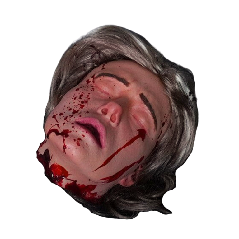 Splatter Phoebe Head Prop – Dapper Cadaver Props
