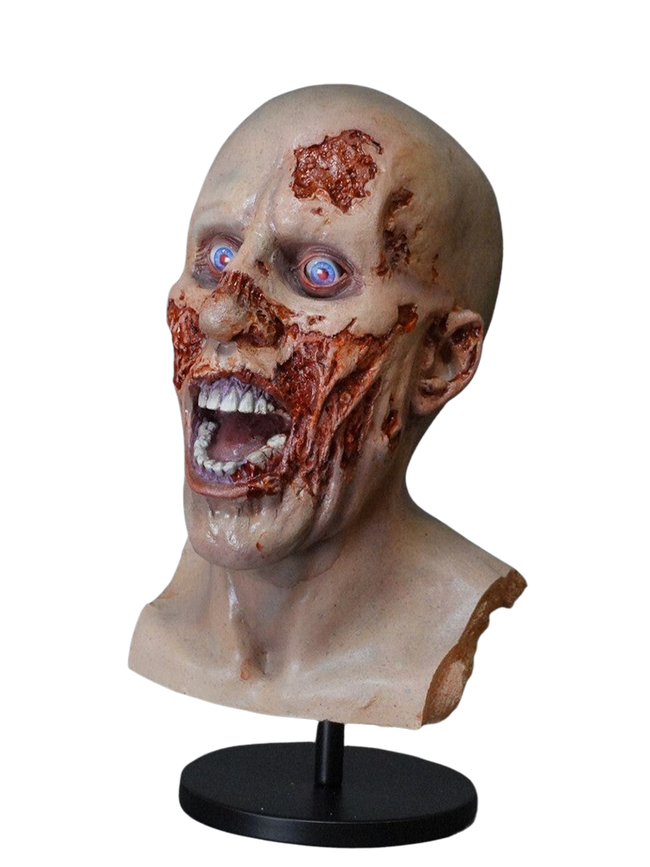 Zombie Zack Head Prop – Dapper Cadaver Props