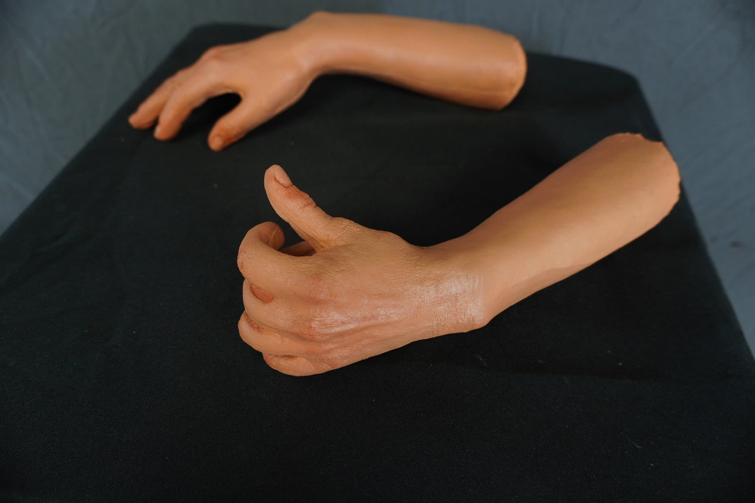 Poseable Soft-Flex Kevin Half Arms Prop – Dapper Cadaver Props