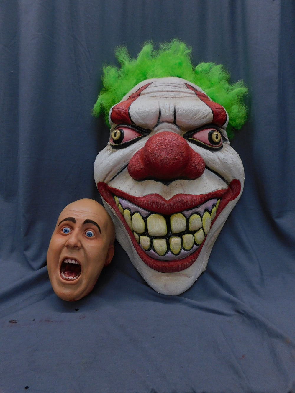 Giant Evil Clown Face – Dapper Cadaver Props