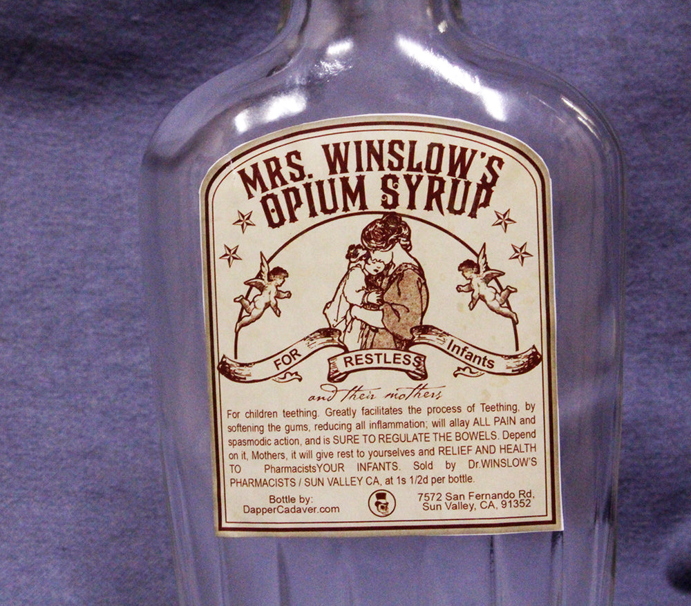 Vintage Opium Bottle Prop – Dapper Cadaver Props