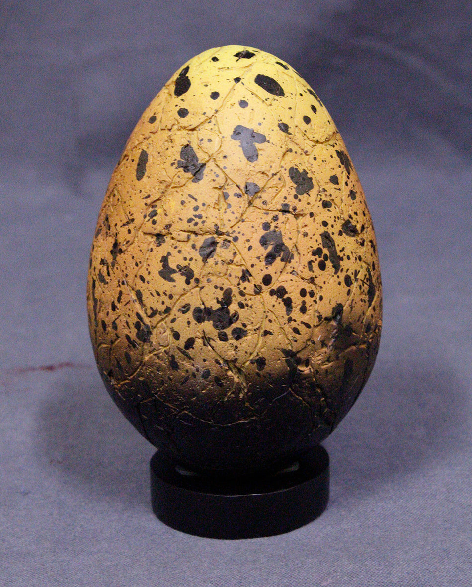 Yellow Egg Fossil Decor – Dapper Cadaver Props
