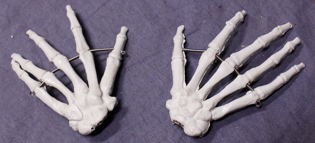 Skeleton Hands Pair – Dapper Cadaver Props