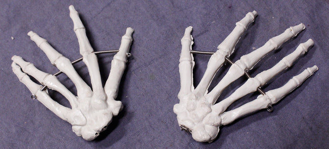Skeleton Hands Pair – Dapper Cadaver Props