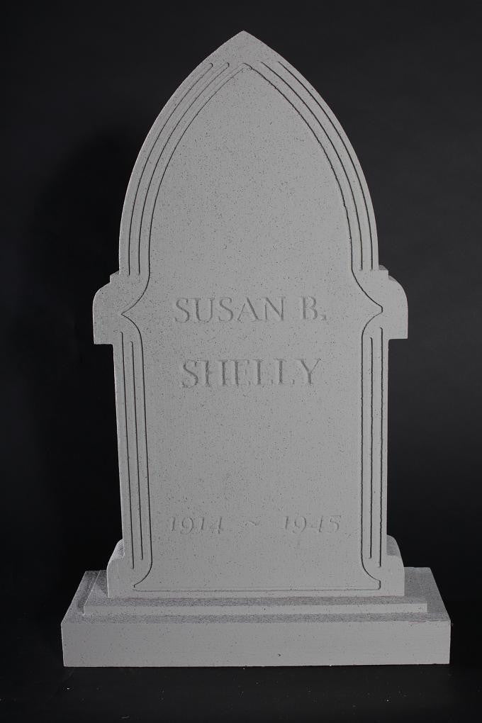 Susan Shelley Gothic Headstone Prop – Dapper Cadaver Props