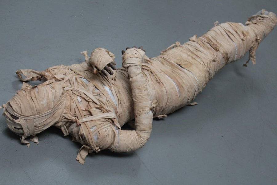 Bandage Mummy Figure Prop – Dapper Cadaver Props