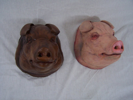 Roast Pig Head Prop – Dapper Cadaver Props