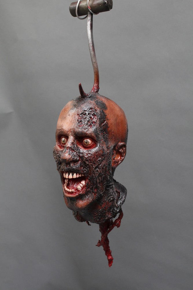 Burnt Zack Head Dangler Prop – Dapper Cadaver Props