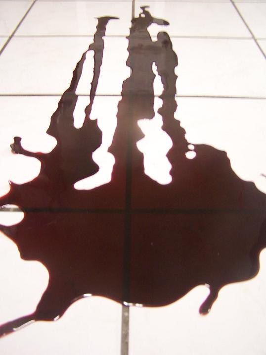 Dragged Blood Pool – Dapper Cadaver Props