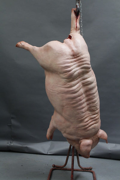 Hanging Gutted Pig Prop – Dapper Cadaver Props
