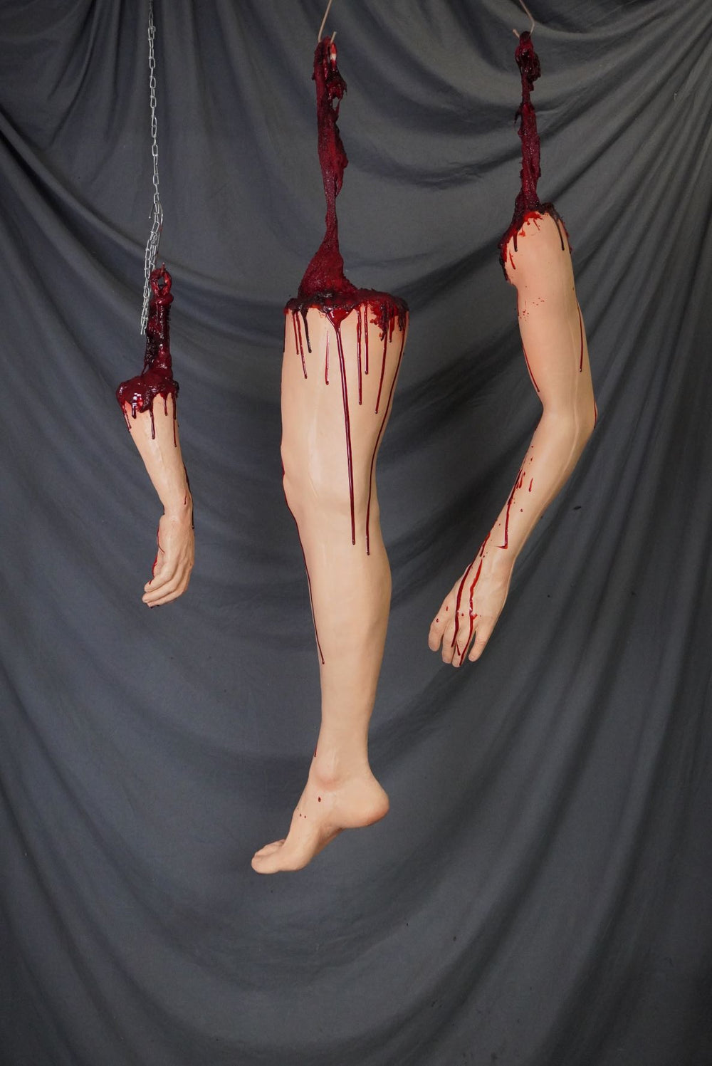 Dangler Bloody Body Part 3 Piece Combo – Dapper Cadaver Props